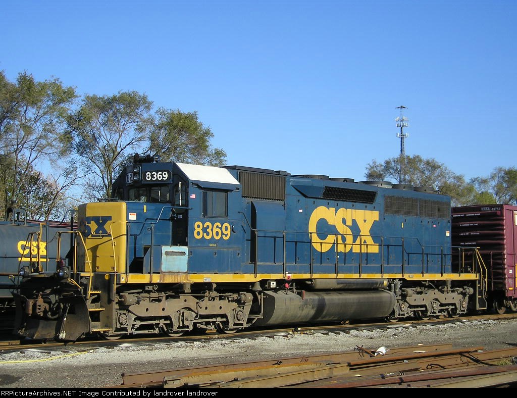 CSXT 8369 On CSX J 791 At New River Yard